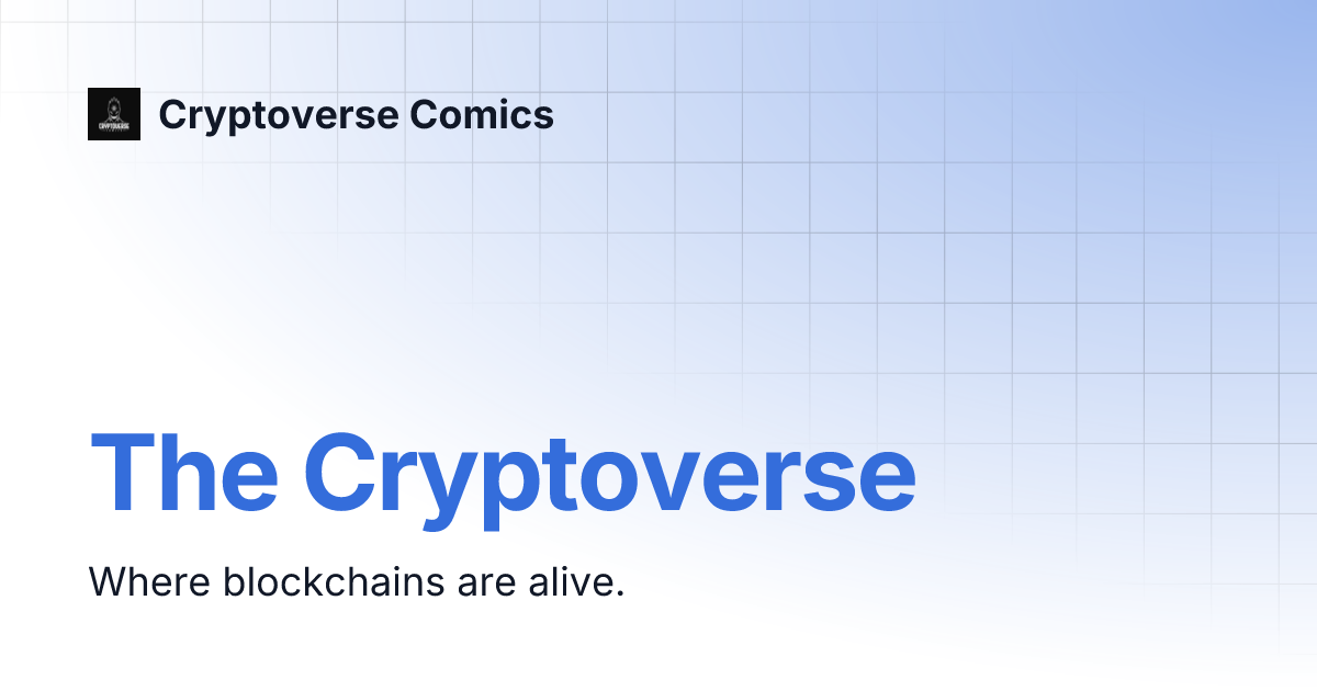 The Cryptoverse | Cryptoverse Comics